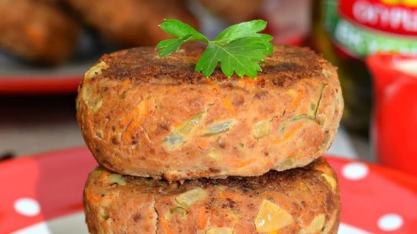 კარტოფილისა და ქათმის ღვიძლის კატლეტი